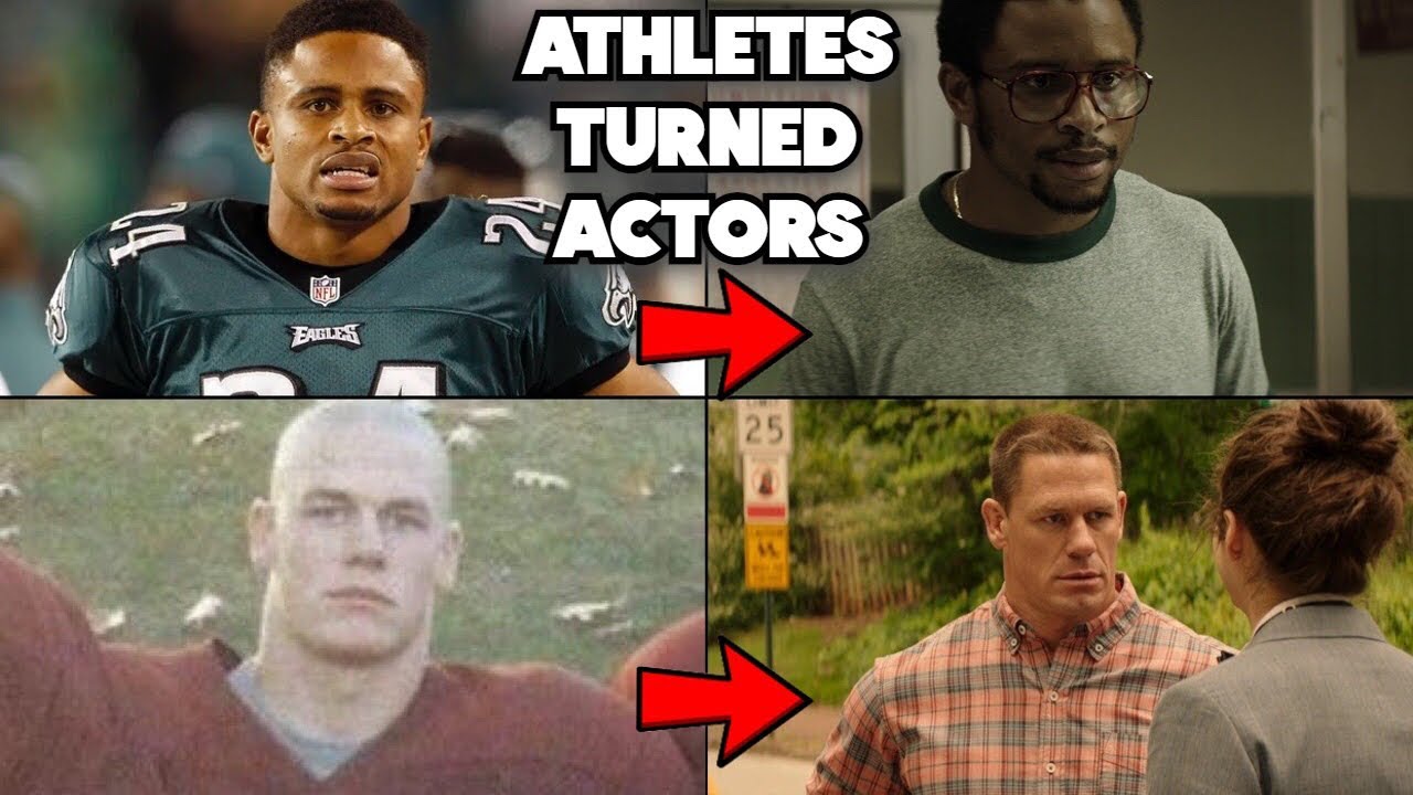 Athletes Turned Actors - YouTube