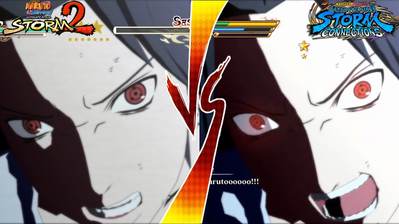 Naruto Storm 2 VS Naruto Storm Connections-Visuals/Graphics Comparison - YouTube