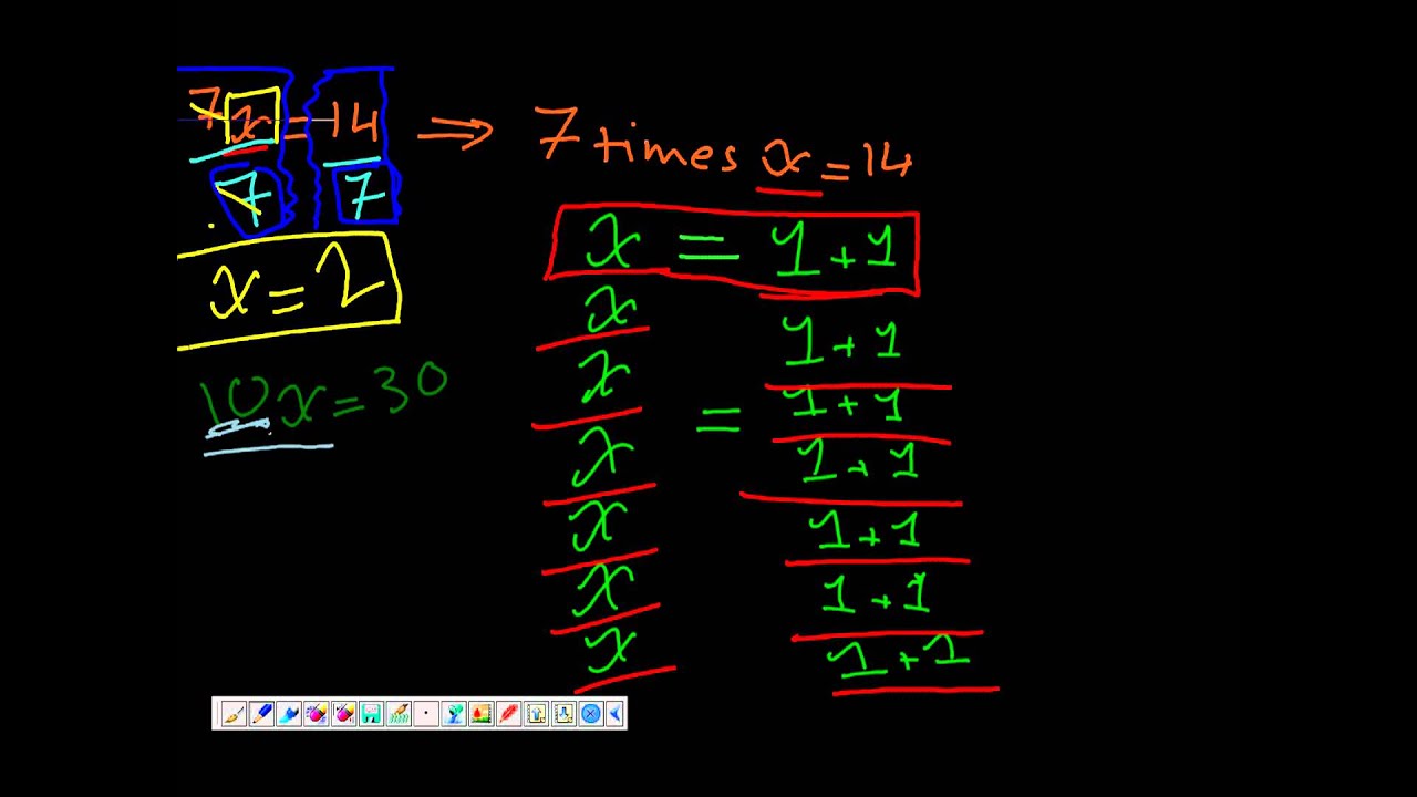 How to Solve Basic Algebra Equations (Arabic) كيف نحل معادلات الجبر ...