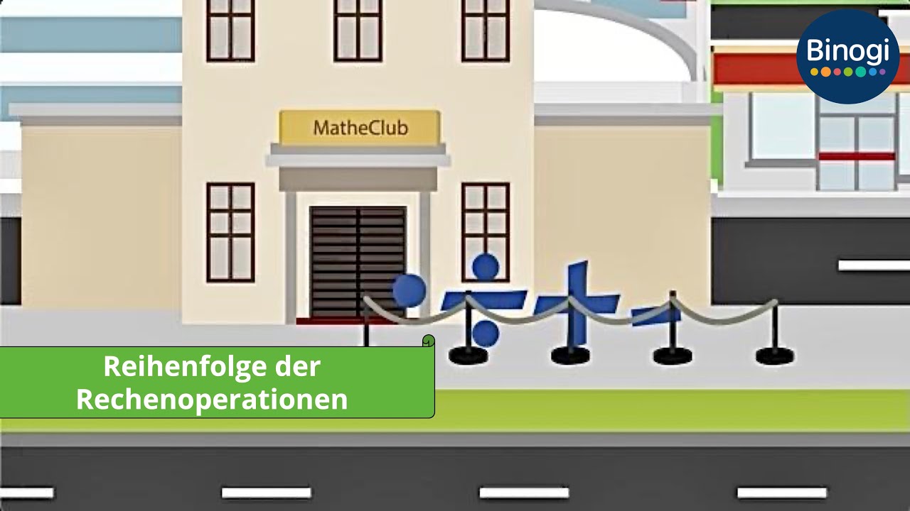 Reihenfolge der Rechenoperationen - YouTube