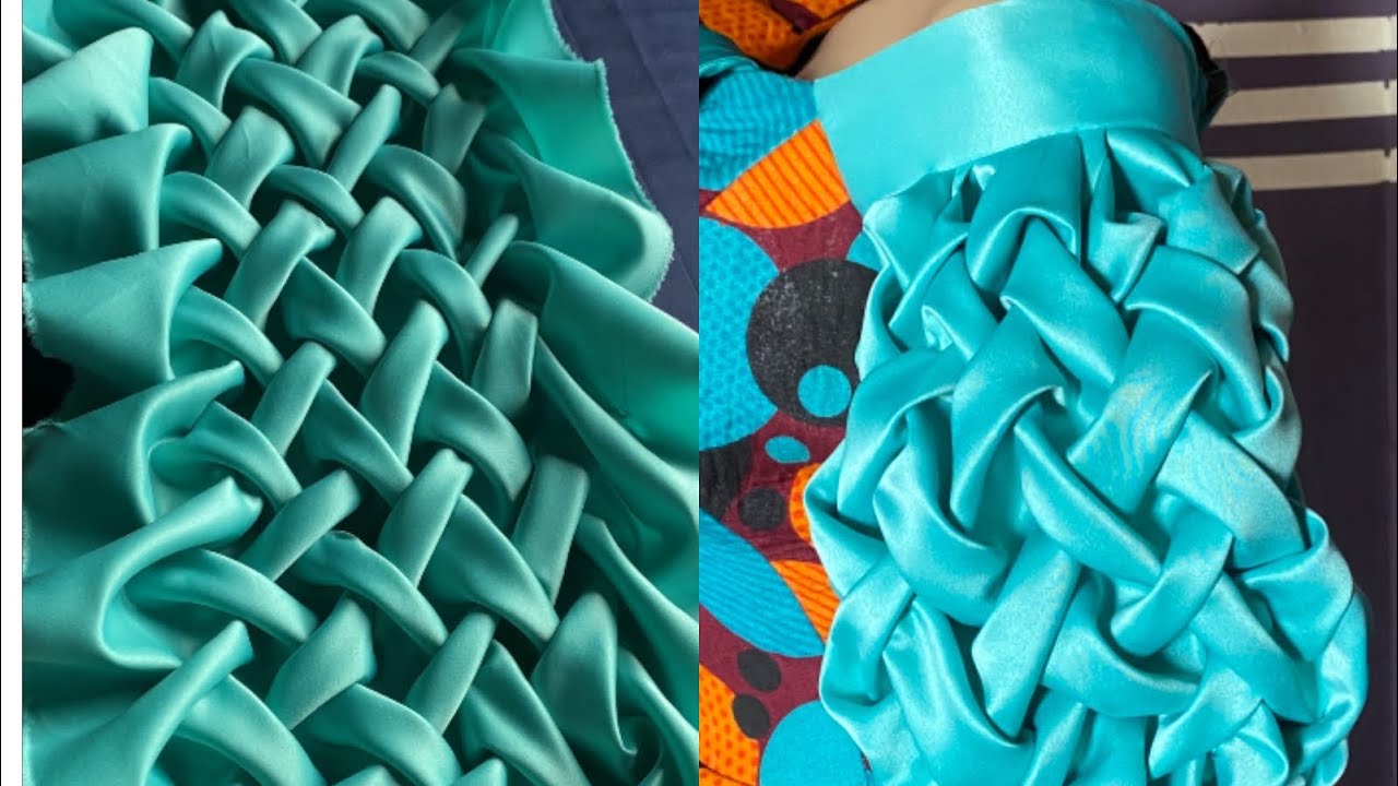 CANADIAN SMOCKING TUTORIAL(Basket Weave Pattern) - YouTube