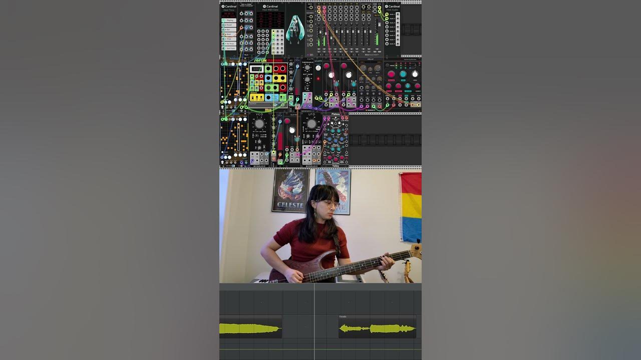 Making a song with modular for the first time #ModularSynthesis # ...