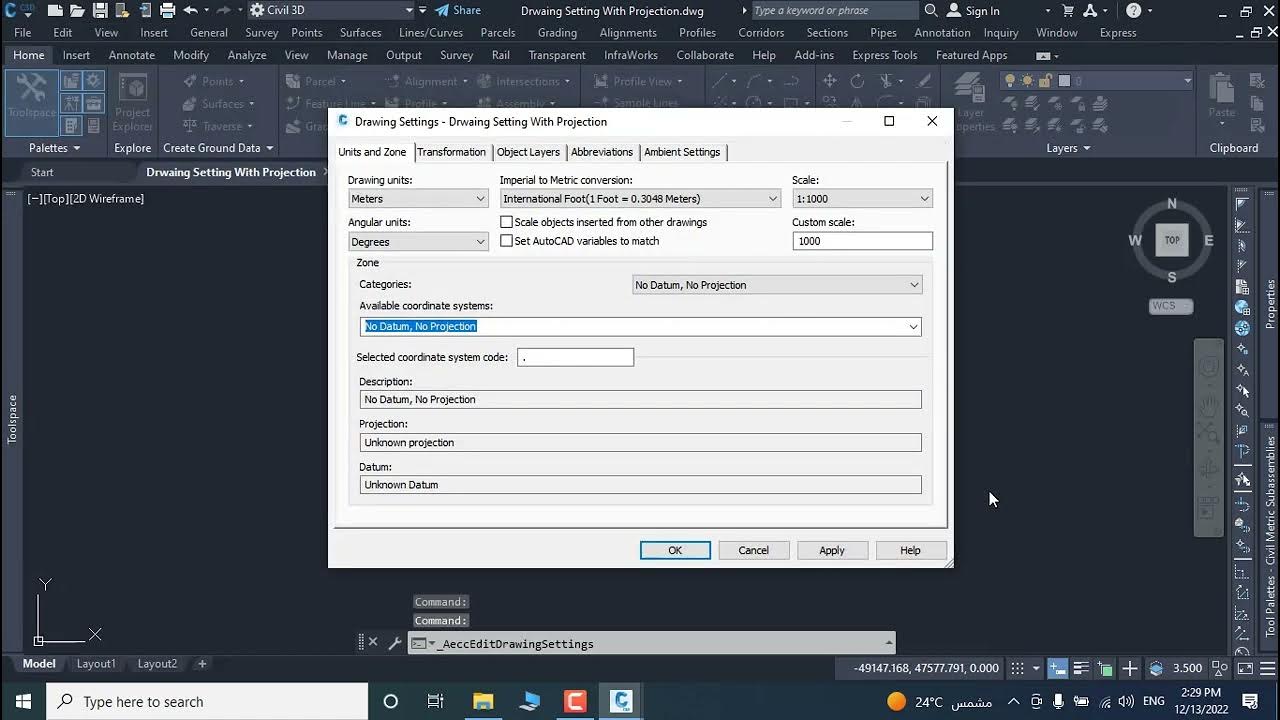 Set Coordinate System In AutoCad Civil3d Part 3 YouTube set-coordinate-system-in-autocad-civil3d-part-3-youtube