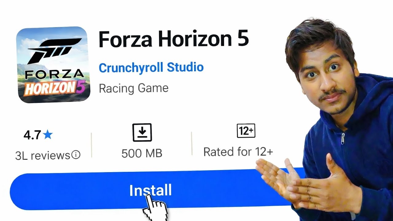Forza Horizon 5 Mobile Android 😱 | 500MB Racing Game | No Lag | Install ...