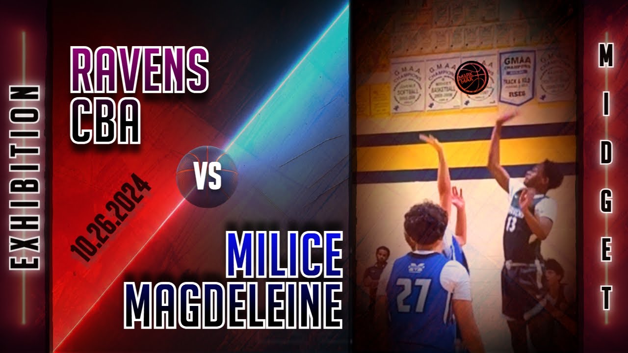 Ravens CBA vs. Milice Magdeleine H.S. (midget exhibition) - YouTube