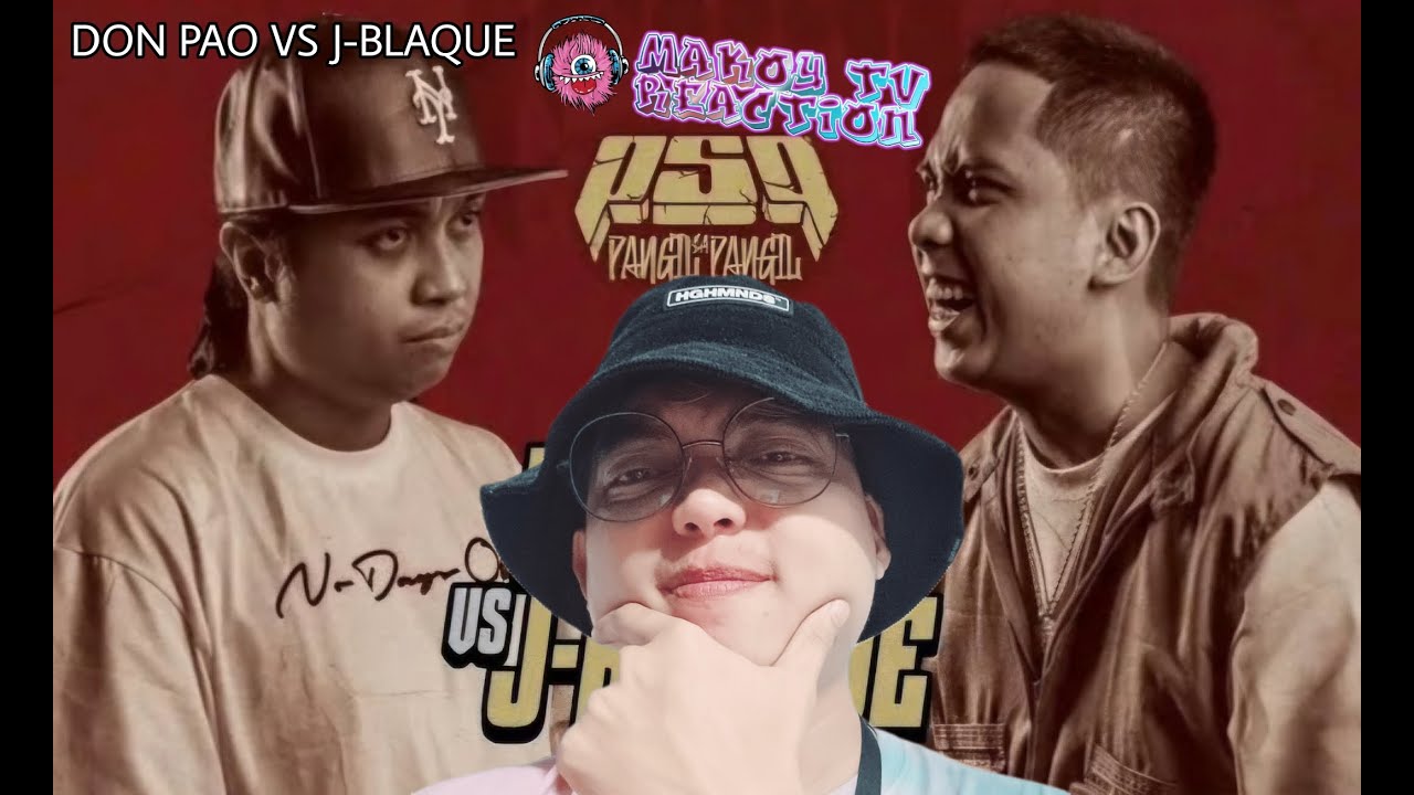DON PAO VS J-BLAQUE | REACTION VIDEO | PSP DAVAO - YouTube
