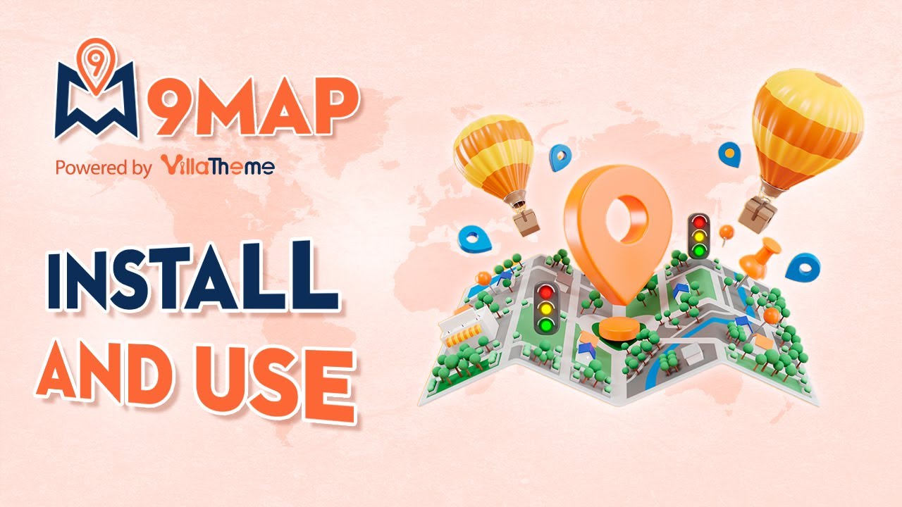 Install and Use - 9Map – Map Multi Locations - YouTube