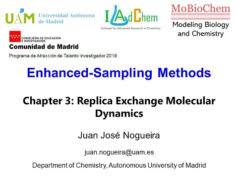 Enhanced Sampling Methods - chapter 3: Replica Exchange Molecular Dynamics - YouTube