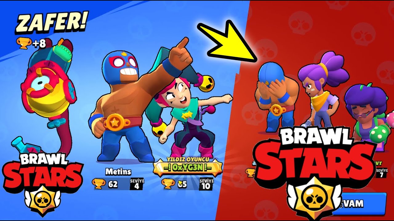 ÇOK MÜCADELE VERDİK BRAWL STARS #5 - YouTube
