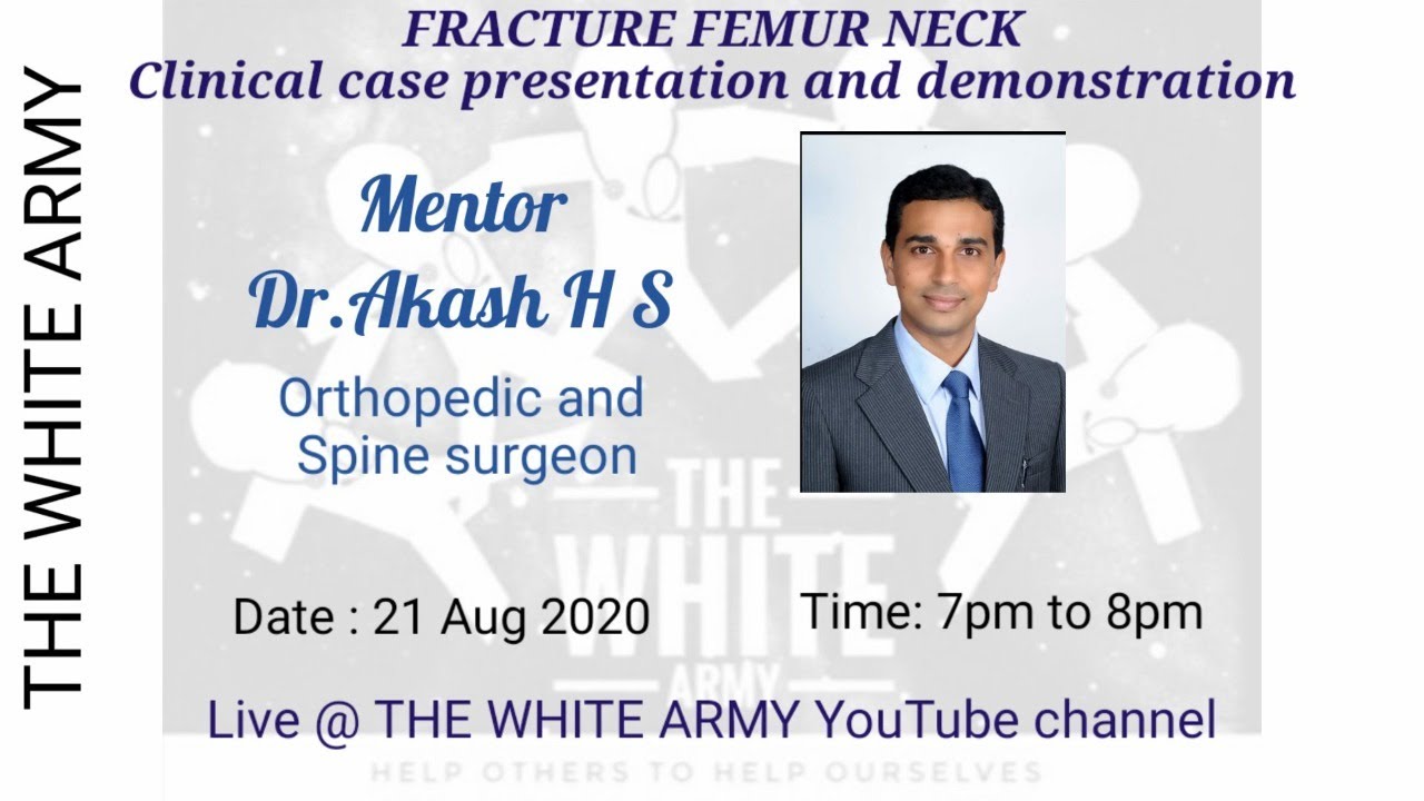 FRACTURE FEMUR NECK CLinical case presentation - YouTube