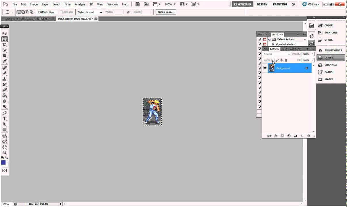 Photoshop Sprite Rip Demo - YouTube