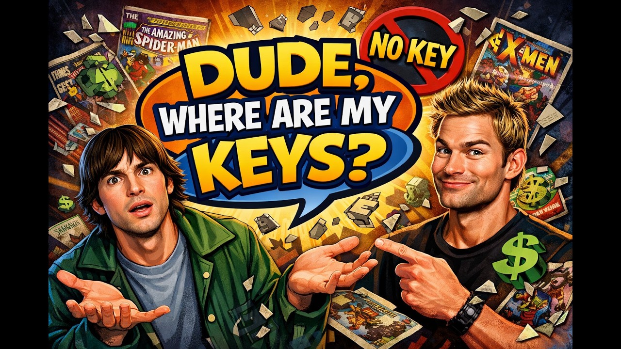 What happened to my Comic book keys? - YouTube