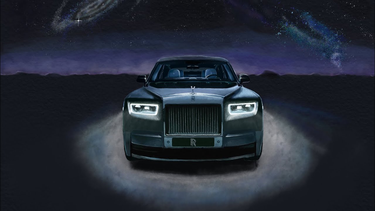 Car Drawing by iPad Air-Rolls Royce Phantom Tempus - YouTube