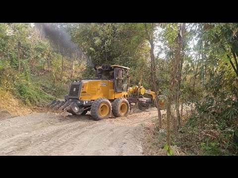 XMG grader grading on the mountain. XMG Greater Powerful gravel ...