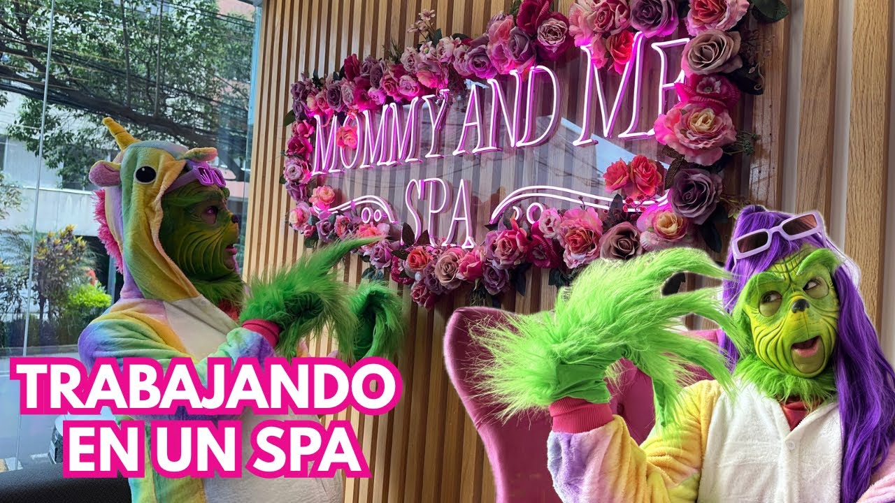 UN DÍA TRABAJANDO EN UN SPA 🩷 🤩😱 | GRINCH TIKTOKER - YouTube