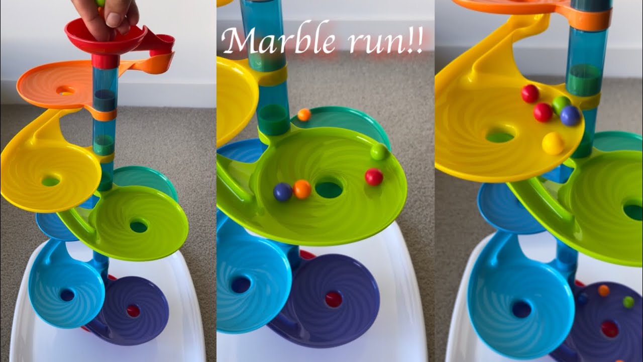 Oddly satisfying Marble run - YouTube