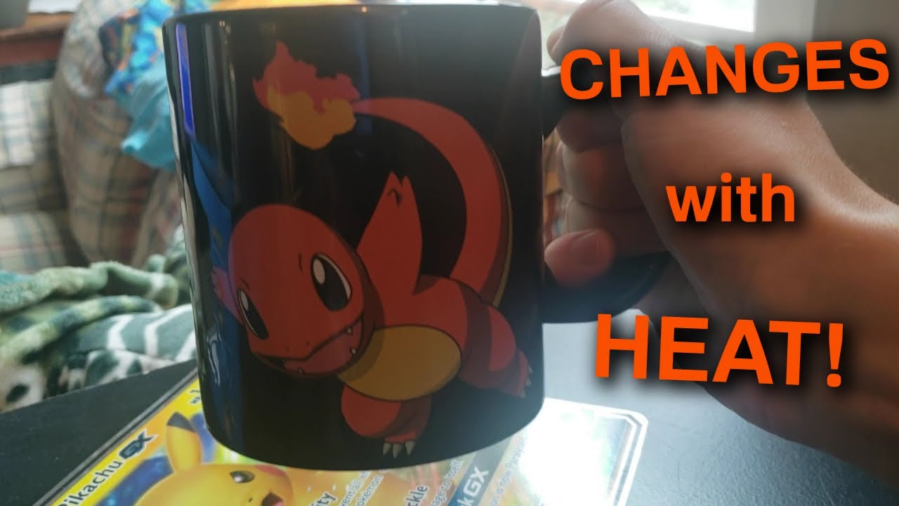 CHARMANDER HEAT CHANGE MUG! - YouTube