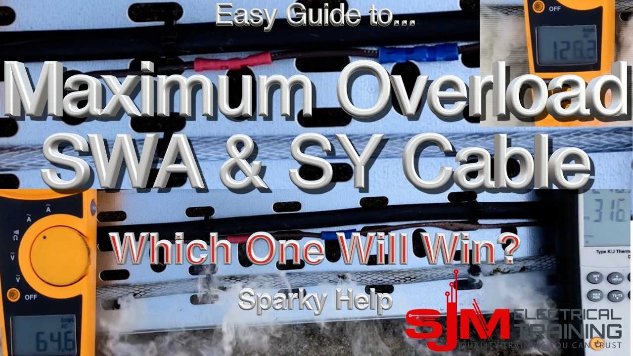 SWA vs SY Cable MAXIMUM LOAD TEST - Which Cable Wins? - YouTube