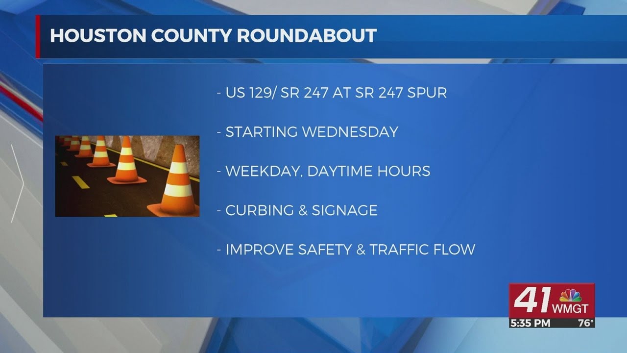 New Roundabout Coming to Houston County - YouTube