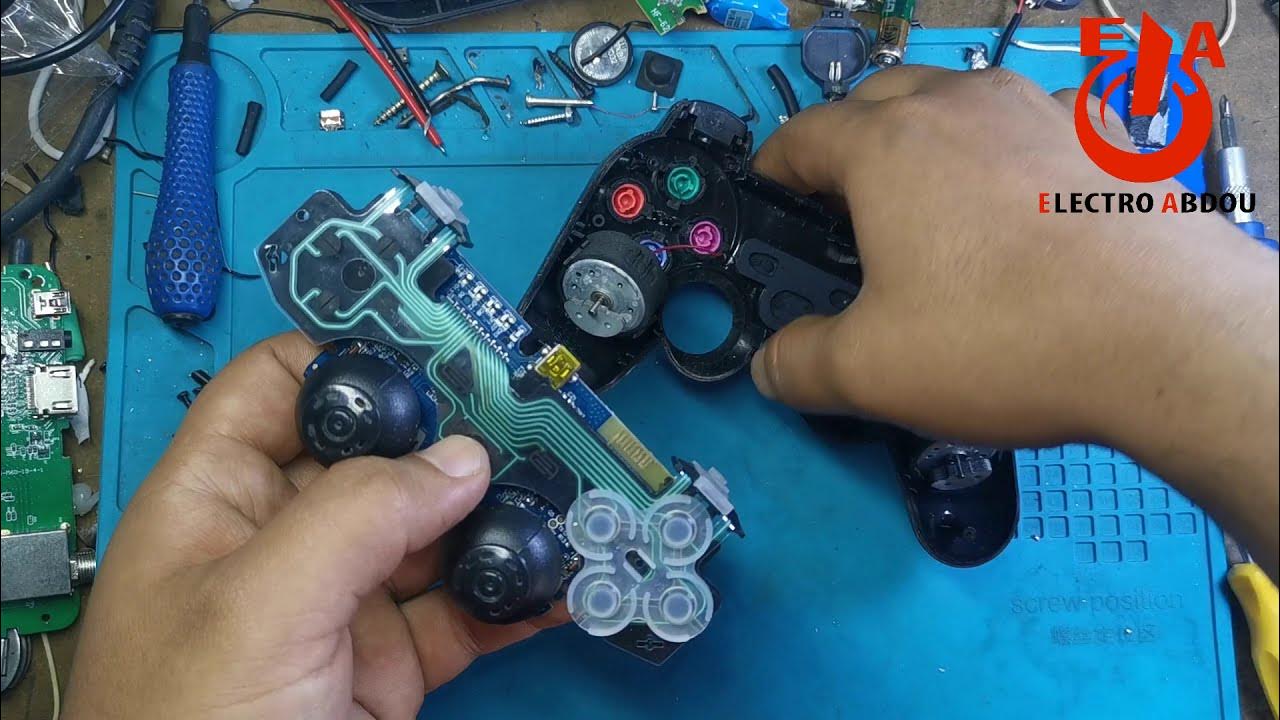 اصلاح مدخل الشحن يد التحكم بلاي ستيشن Ps3 Controller Youtube