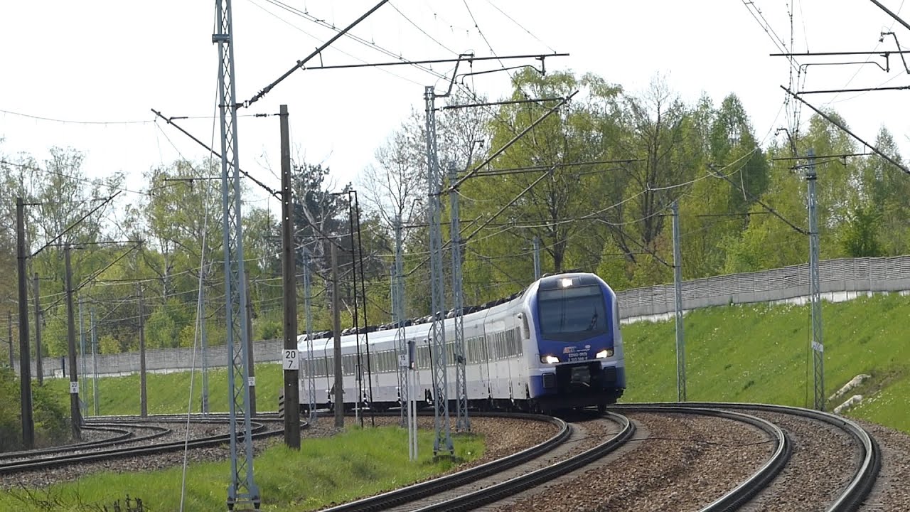 Przelot ED160-005a (Rp1) i ED161-014h IC Łęcka [Justynów] - YouTube