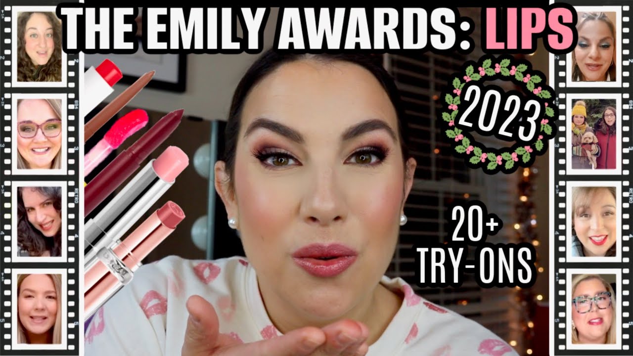THE EMILY AWARDS! Best Lip Products 2023 - YouTube