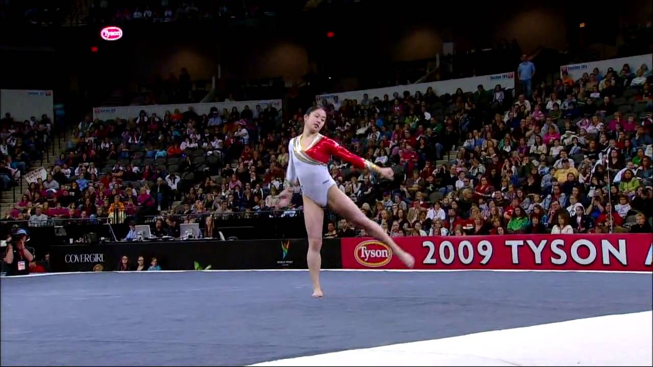 Kim Bui - Floor Exercise - 2009 Tyson American Cup - NBC - YouTube