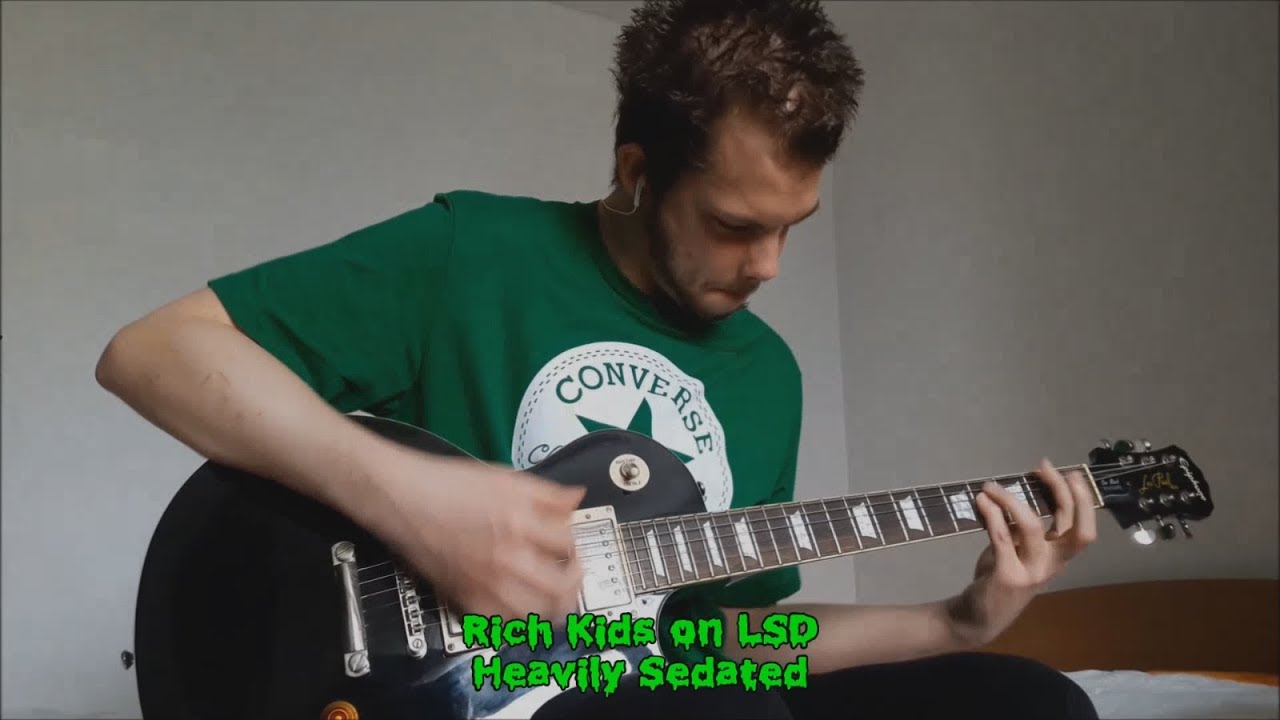 Heavily Sedated (Rich Kids on LSD guitar cover) - YouTube