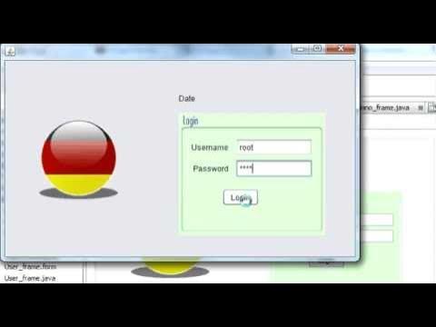 Java prog#55. How to Login by pressing Enter Key or Jbutton or both in java netbeans - YouTube