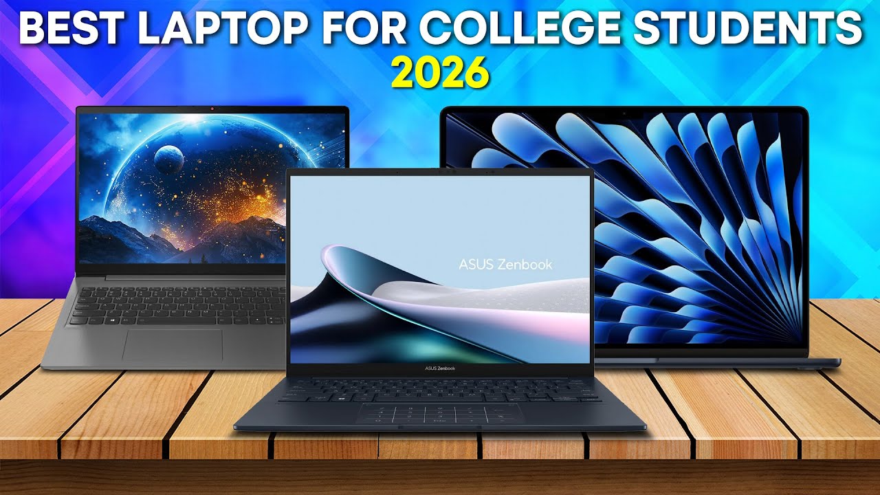 TOP 5: Best Laptops For College Students 2026 - YouTube
