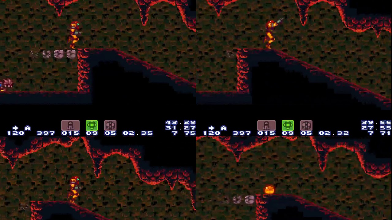 Super Metroid -- Arm Pumping Comparison - YouTube