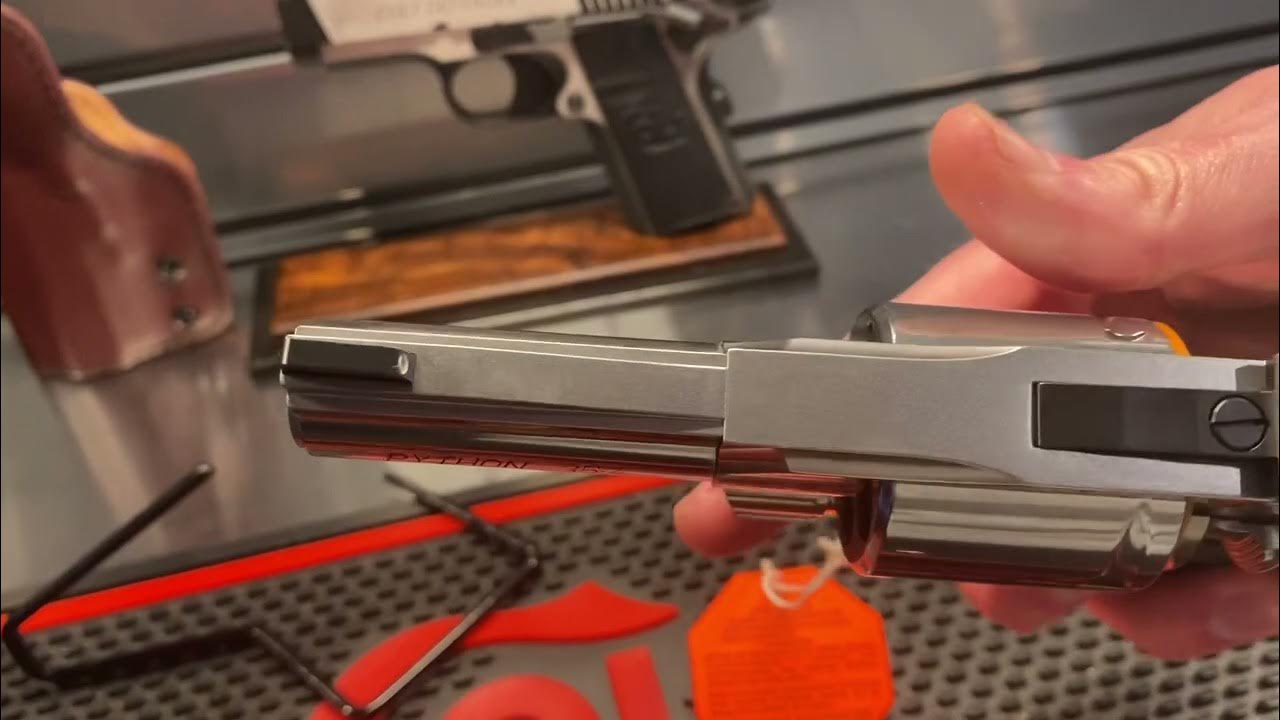 New Colt Combat Elite Python - YouTube