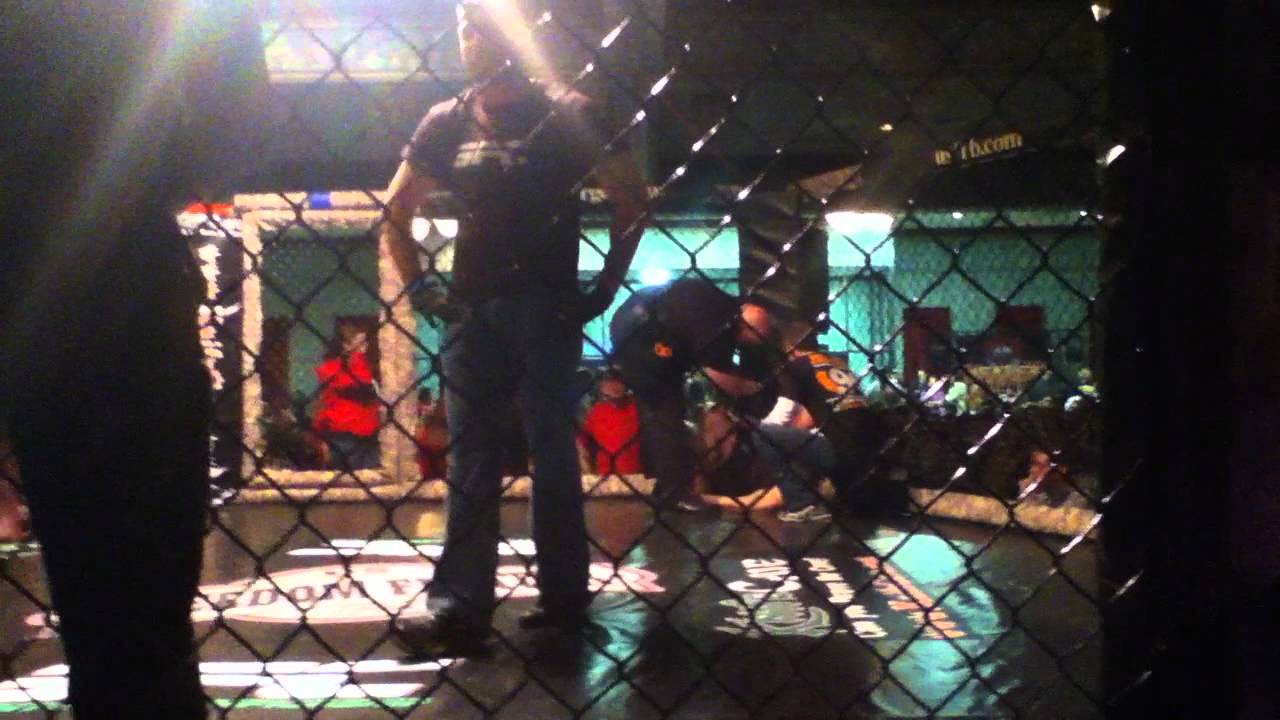 mark hall first mma fight must watch - YouTube
