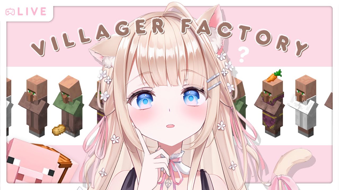 Minecraft ┊ Making a villager factory ! Many many villagers - YouTube