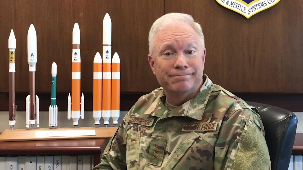 ULA's Atlas V AEHF-6 Launch Broadcast: SMC's Commander Lt Gen John F ...