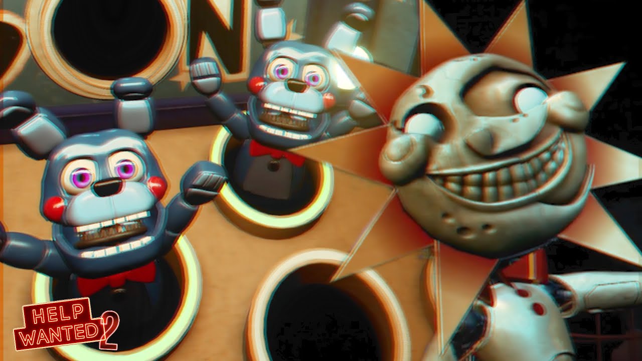 MAKING ARTS & CRAFTS WITH SUN - FNAF: Help Wanted 2 (Part 2) - YouTube