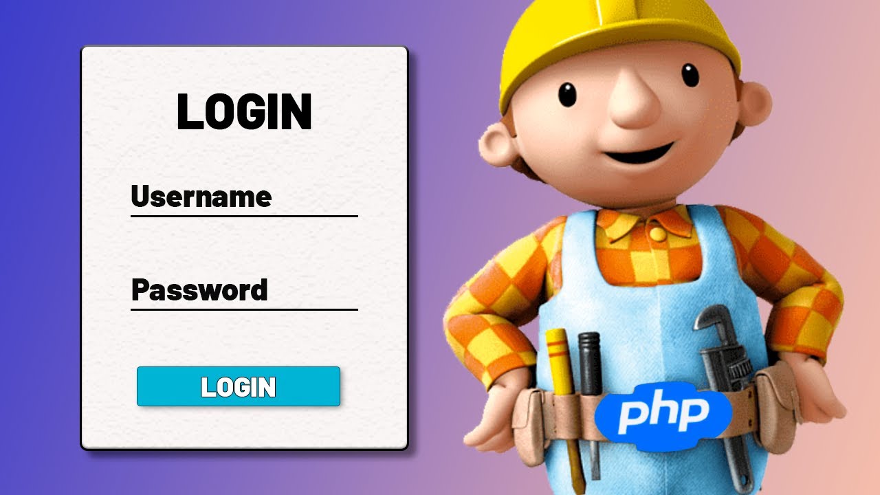 Step by Step LOGIN Form with PHP and MySQL - YouTube