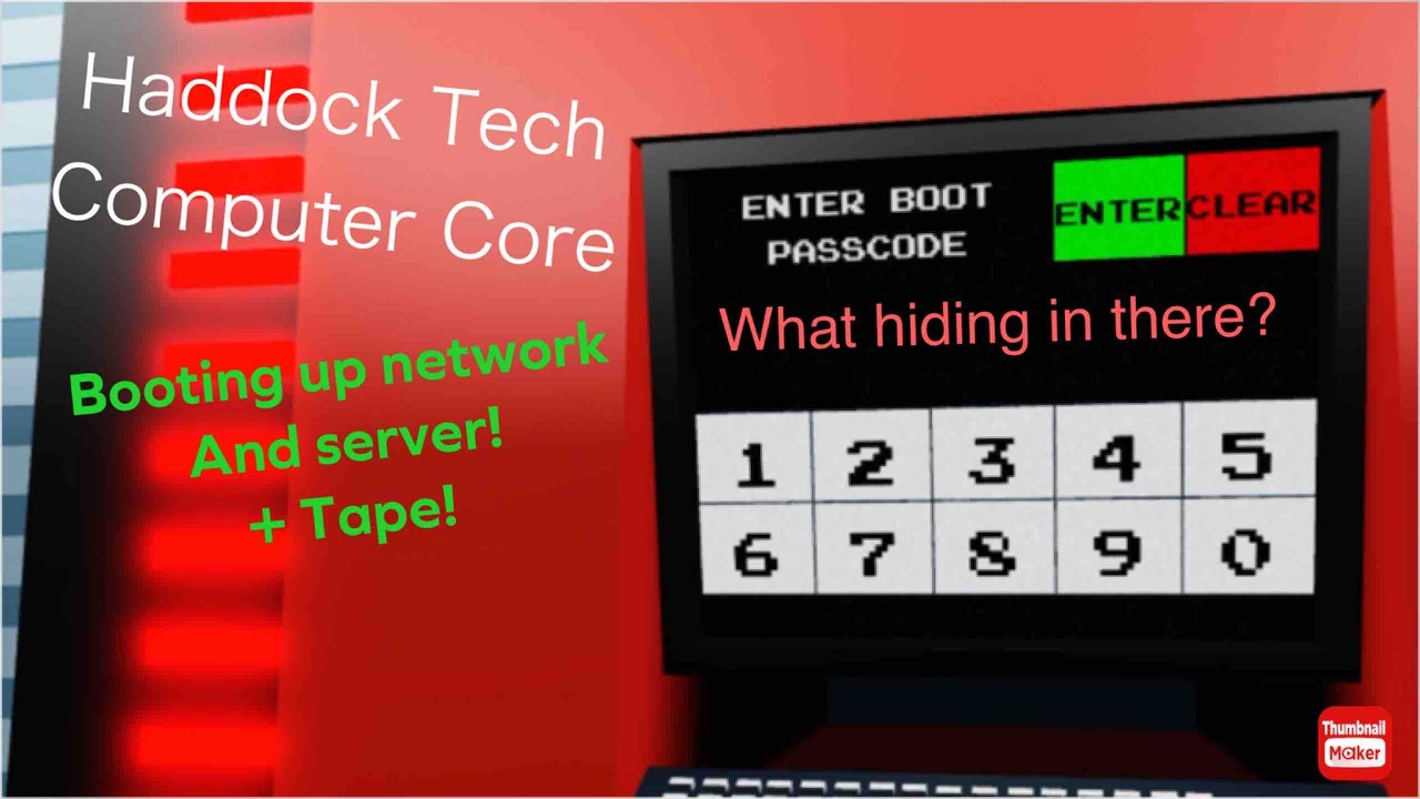 Roblox Haddock Tech computer core! - YouTube