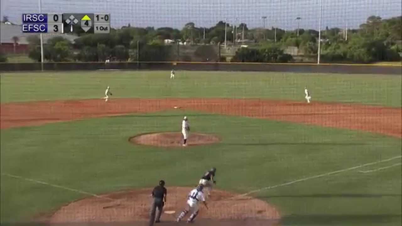 EFSC vs IRSC Baseball April 14, 2015 - YouTube
