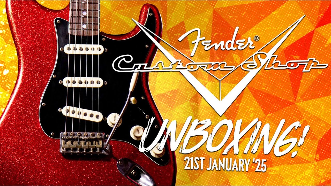 Fender Custom Shop Unboxing! | 20 Awesome Guitars You NEED To See ...