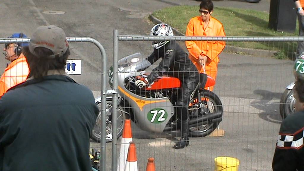 HONDA RC163 250cc 1962 AT THUNDERSPRINT PRACTICE 2012 - YouTube