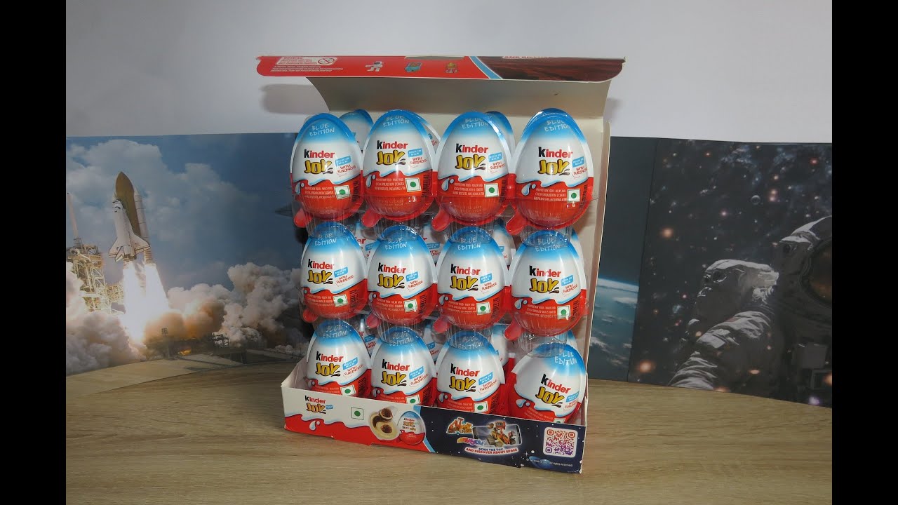 Display Kinder Joy – Blue Edition (Jungs) – Indien – 2024 - YouTube