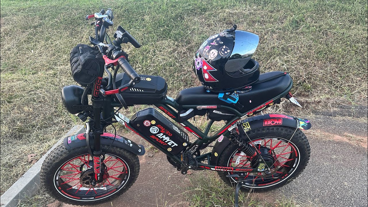 Amyet S8 dual motor ebike review after 300+ miles - YouTube