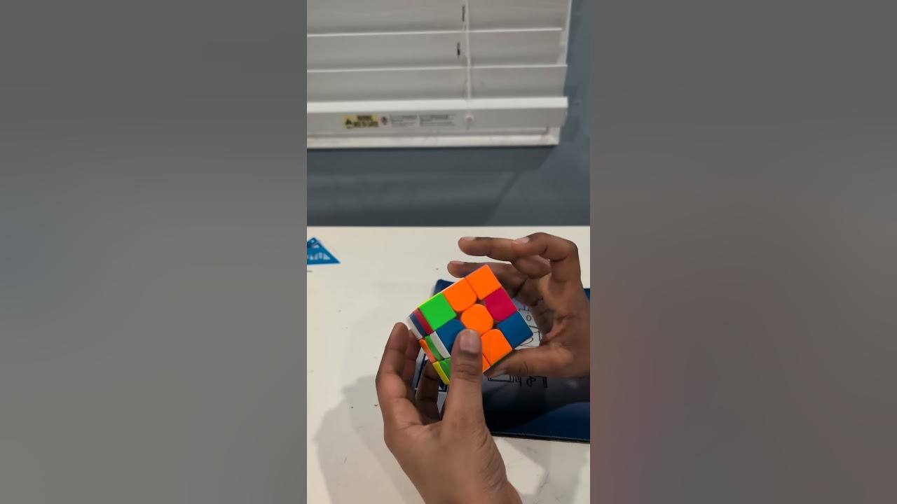 How to follow a Rubik's cube part 1 cross? - YouTube