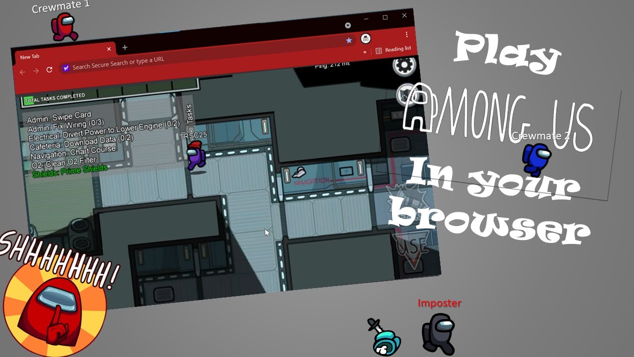 Play Among Us in your web browser (Fake) - YouTube