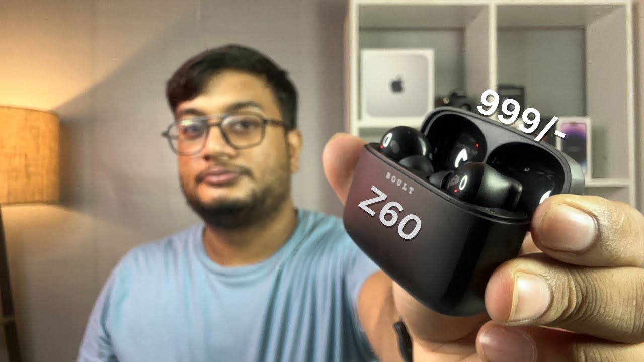 Boult Z60 Earbuds | 60 Hrs Playtime, Quad Mic ENC, 50 ms low latency ...
