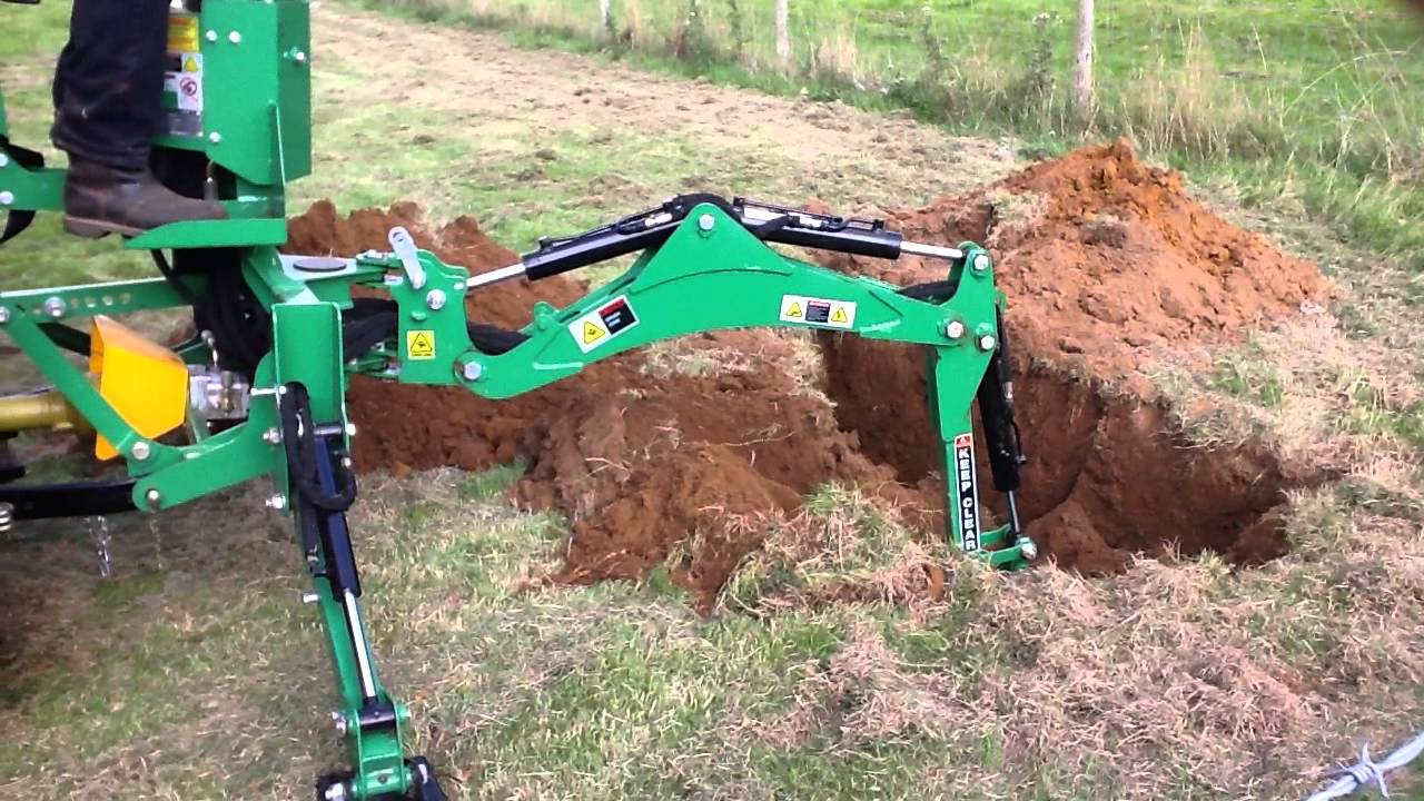 Foton Tractors G-BHM95 Back Hoe - YouTube