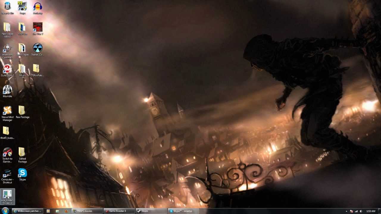 How to Play Thief: Deadly Shadows in Widescreen - YouTube