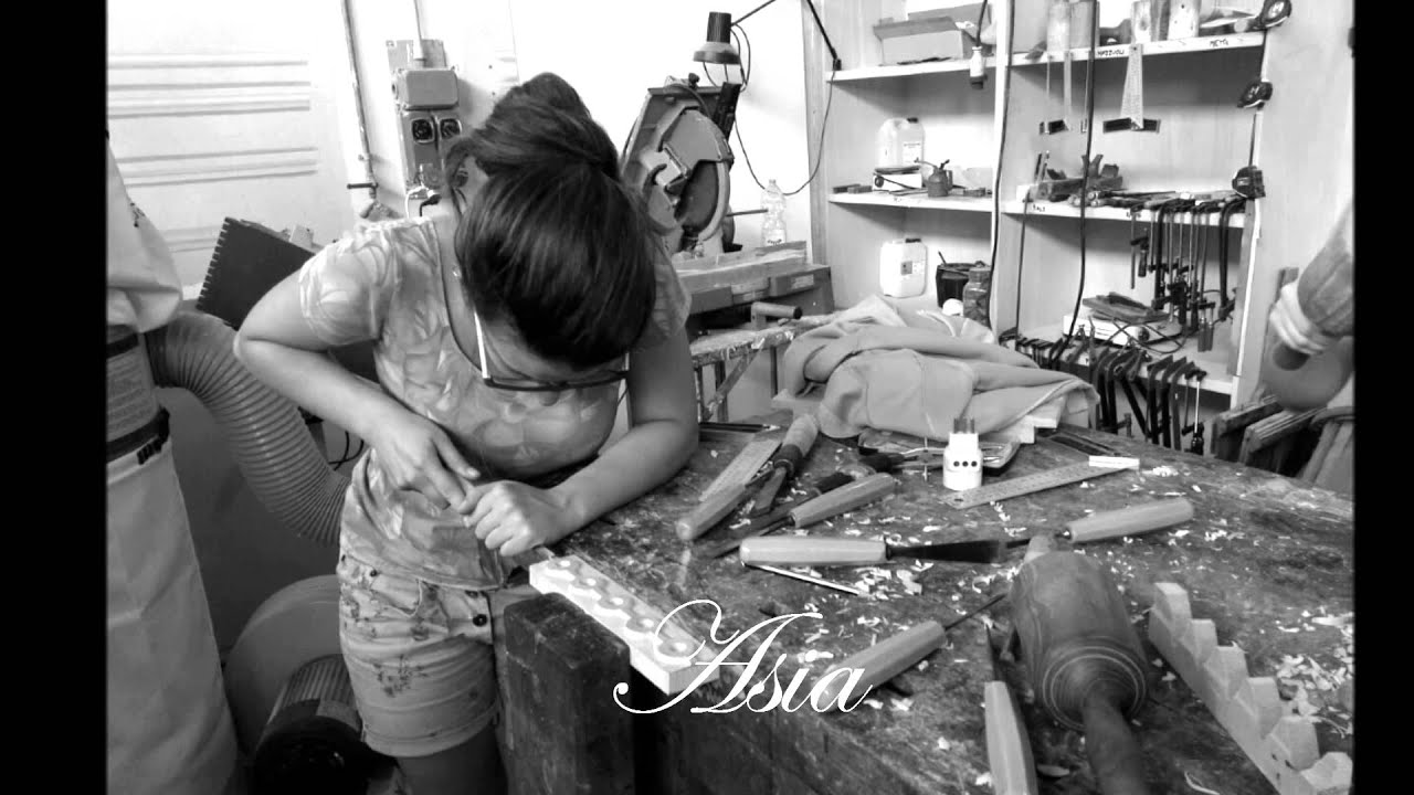 Progetto Tekne: Disegno Modellazione e Intaglio mobili d'Arte - YouTube