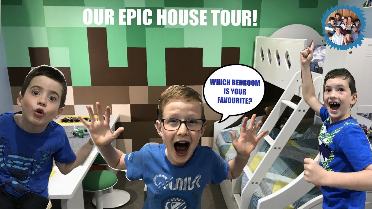 OUR EPIC HOUSE TOUR! WHICH BEDROOM IS YOUR FAVOURITE? - YouTube